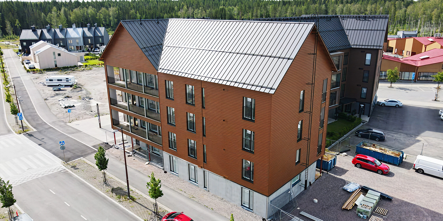 Finland's leading prefabricated wood construction elements - LapWall
