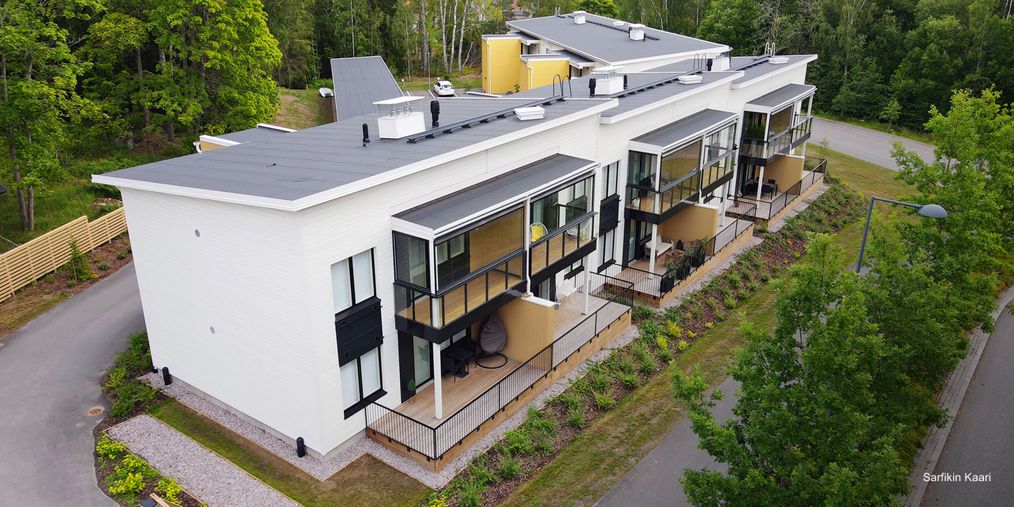 Finland's leading prefabricated wood construction elements - LapWall